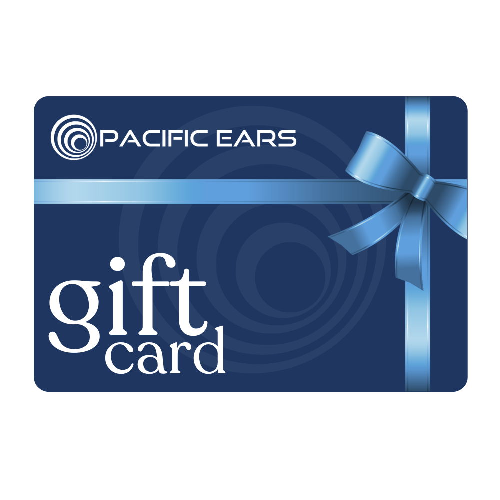Custom Earplug and IEM Gift Cards | Pacific Ears